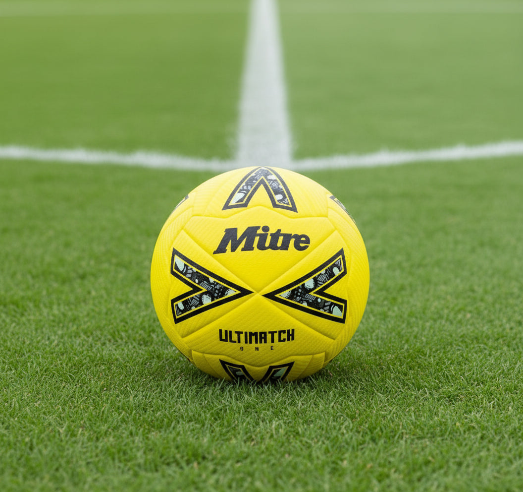 Mitre Ultimatch One Football - Premium Performance Ball – SJ7 Sports Zone